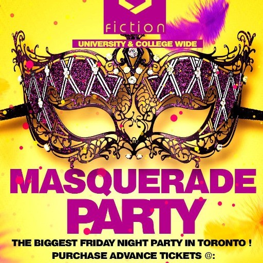 The Ticketport - MASQUERADE PARTY @ FICTION NIGHTCLUB | FRIDAY OCT 21ST